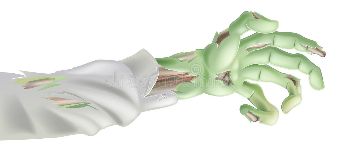 Male Zombie Reaching Stock Illustrations – 45 Male Zombie Reaching ...