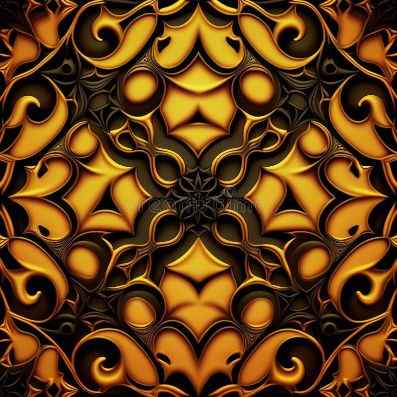 Hallowen theme pattern stock illustration. Illustration of pumpkin ...