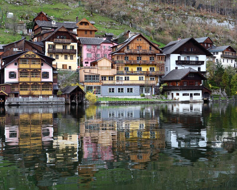 Hallstatt stock photo. Image of europe, austria, spring - 25344438