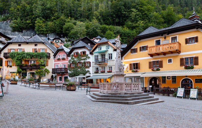 Hallstatt stock photo. Image of historical, european - 212597792