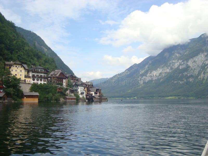Hallstatt View editorial image. Image of woods, european - 91551470