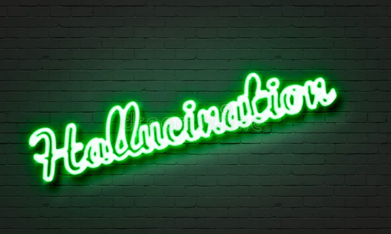 Hallucination Word Cloud Concept Stock Photo - Image of psychotic ...