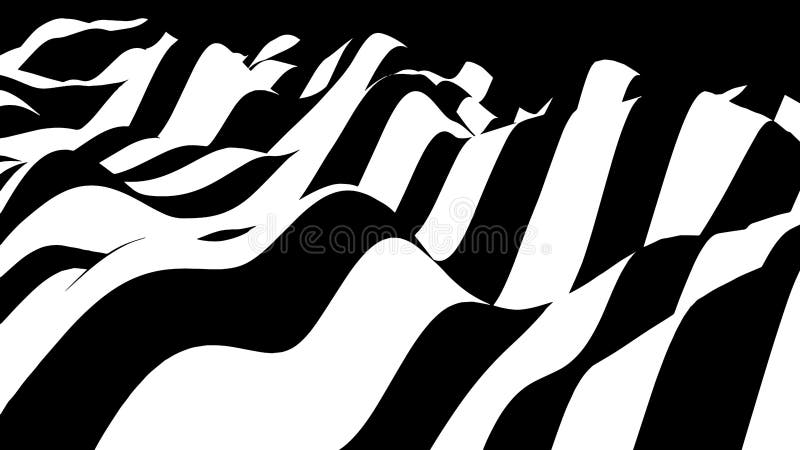 Hallucination. Optical Illusion. Twisted Illustration. Abstract ...