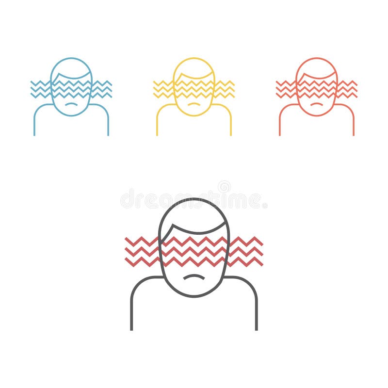 Hallucination. Vector Icon for Web Graphic. Stock Vector - Illustration ...