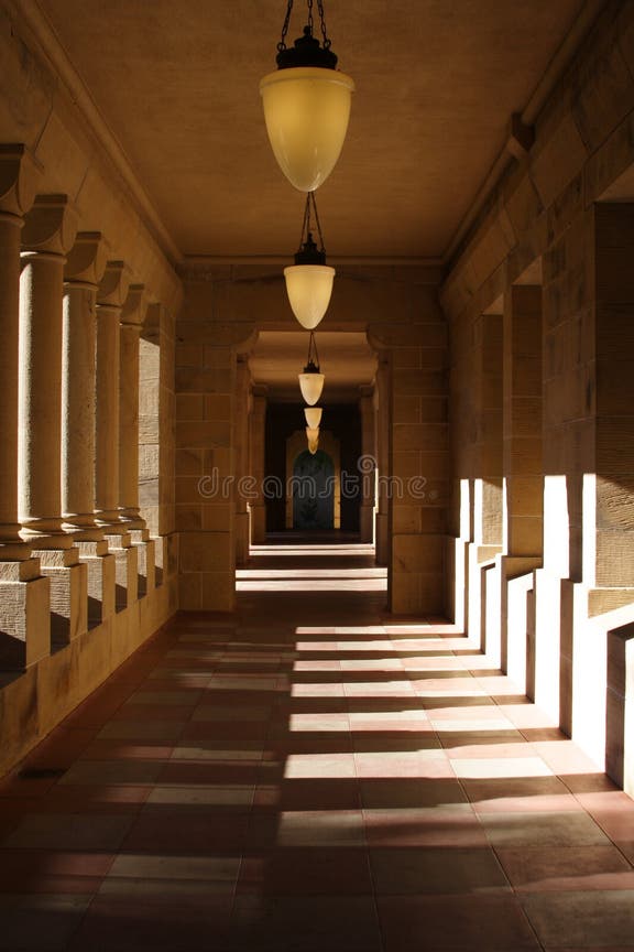 Hallway stock photo. Image of stone, pathway, hallway - 1267772