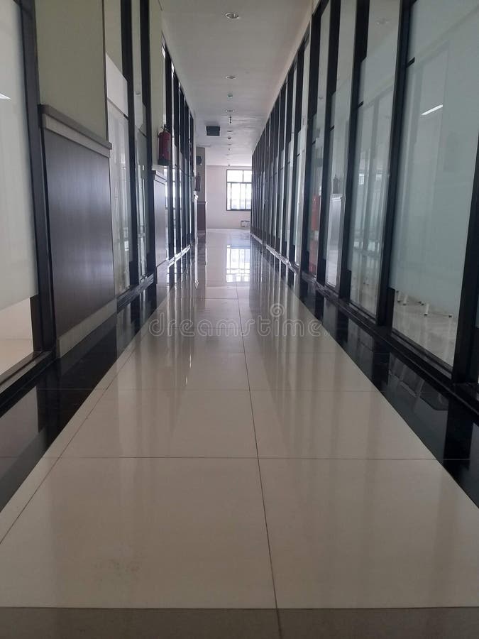 Hallway in the College Building Stock Photo - Image of noon, college ...