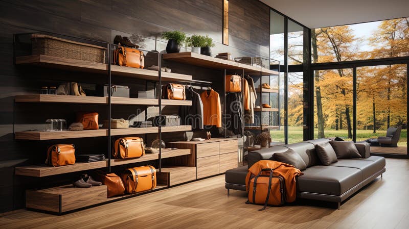 The Hallway with the Functional Elements of Storage for the ...