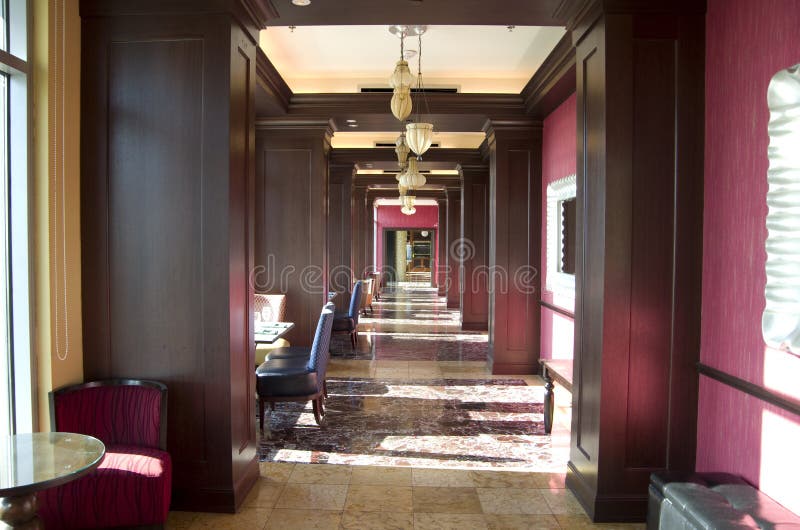 Restaurant hallway stock image. Image of hall, architecture - 20847375