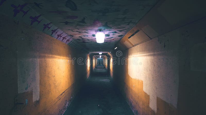 Hallway Inside Old Building Stock Image - Image of indoors, doorway ...