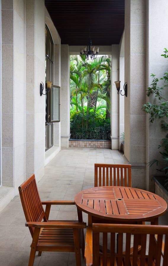 Hallway outside stock image. Image of hall, wall, colonnade - 43045863