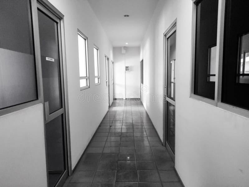 Hallway into a Room in the Office Stock Photo - Image of property ...