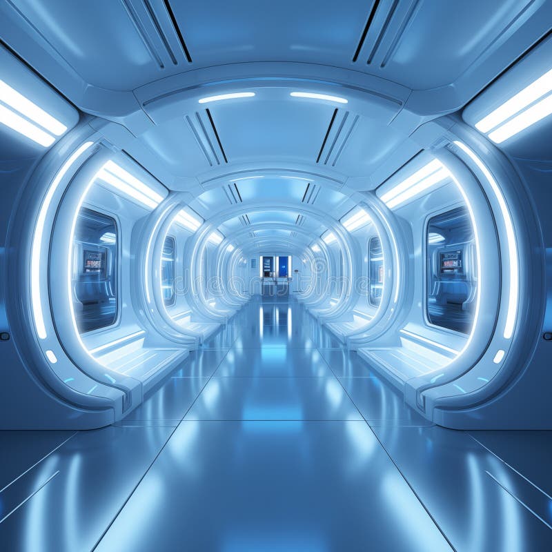 Hallway, Science Laboratory Lab Spacious and Beautiful Stock ...