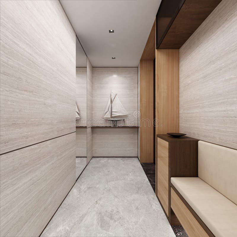 Hallway seating stock illustration. Illustration of hotel - 169379160