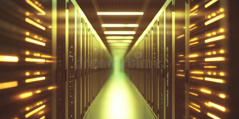 Server Rows stock photo. Image of computer, systems - 360160178