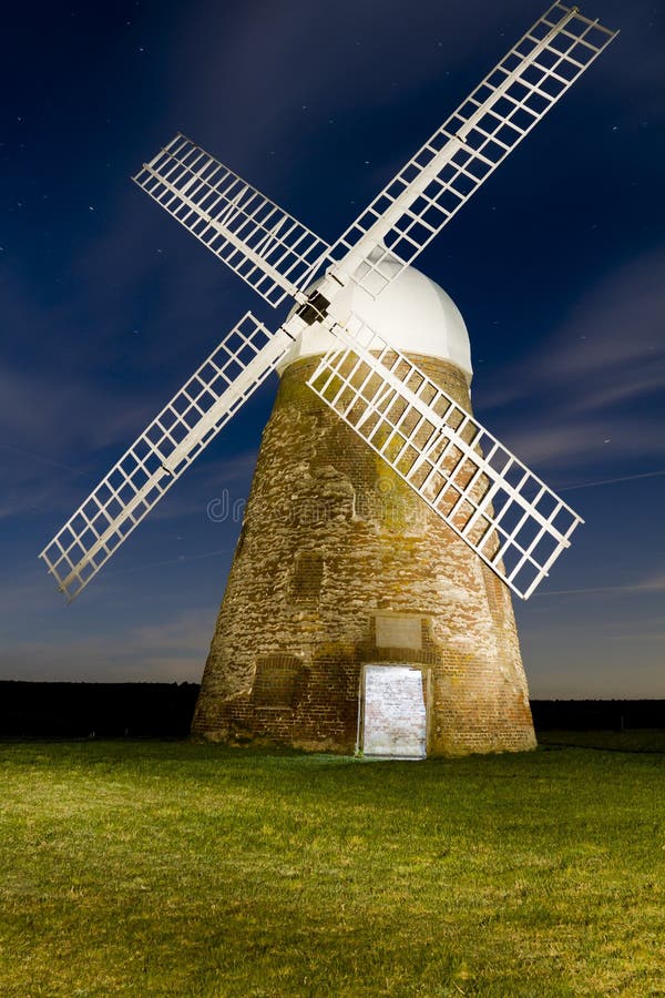 Halnaker Windmill stock photo. Image of downs, sunset - 13026444