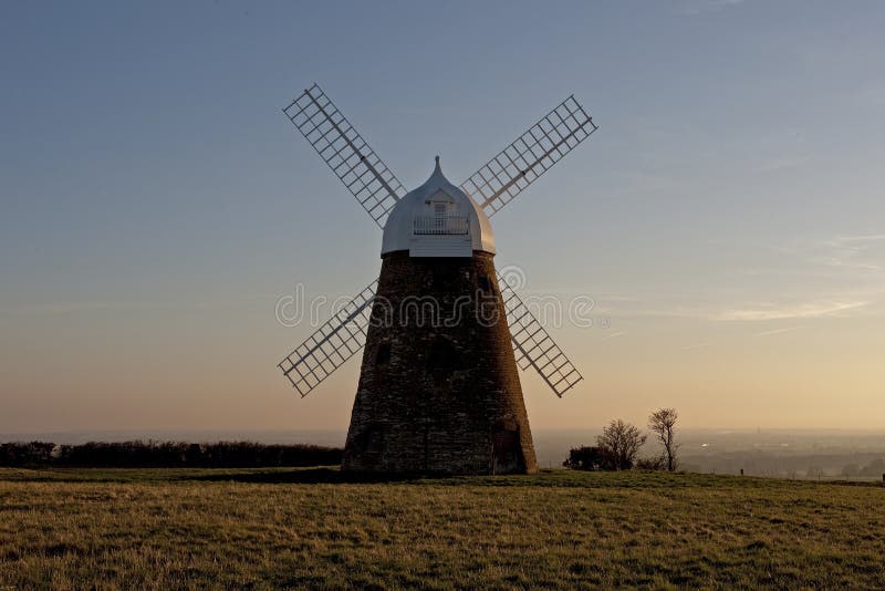 Halnaker Windmill stock photo. Image of halnaker, fuel - 29149656