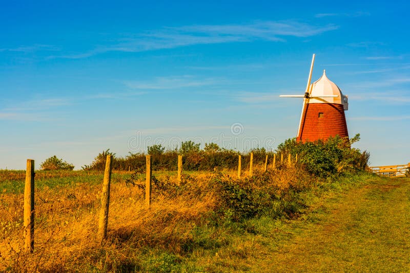 Halnaker Windmill stock image. Image of farm, historical - 361040891