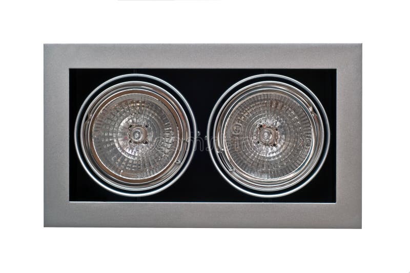 Halogen ceiling light stock photo. Image of house, ideas - 35956902