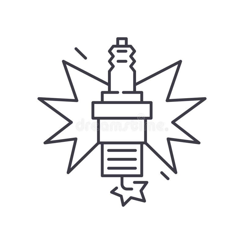 Halogen Lamp Icon, Linear Isolated Illustration, Thin Line Vector, Web ...