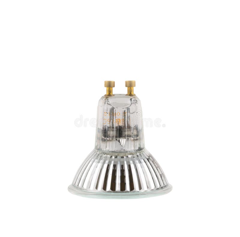 Halogen lamp isolated stock photo. Image of concept, electricity - 31597524