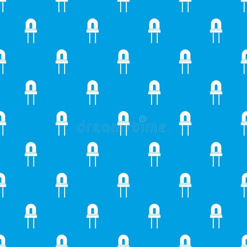 Halogen Lamp Pattern Seamless Blue Stock Vector - Illustration of ...