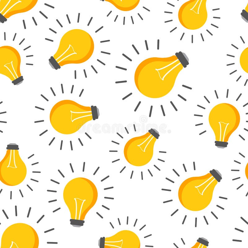 Halogen Lightbulb Icon. Light Bulb Sign. Electricity and Idea Symbol ...