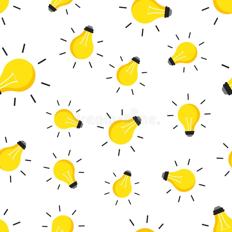 Halogen Lightbulb Icon. Light Bulb Sign. Electricity and Idea Symbol ...