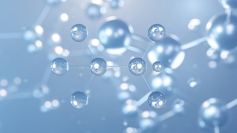 Halothane Molecular Structure 3d, Flat Model, General Anaesthetic ...