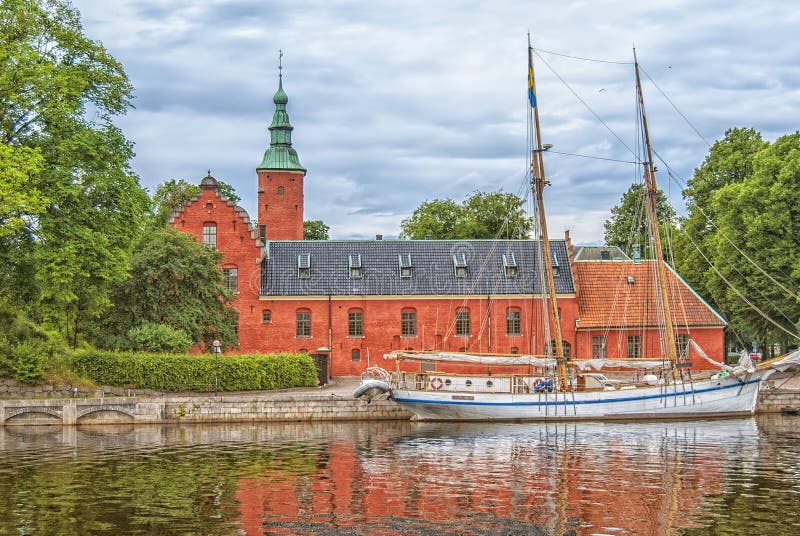 Halstad Castle 03 stock photo. Image of scandinavian - 30644636