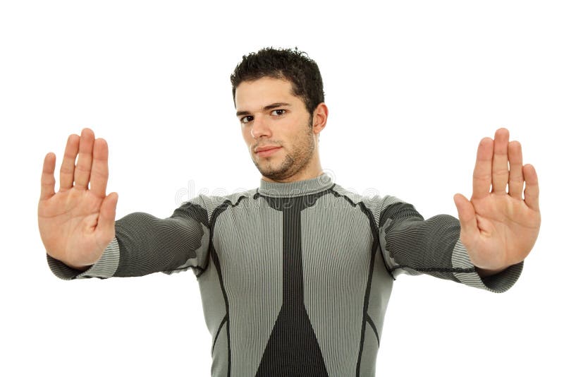 Halt stock image. Image of elegant, human, portrait, caucasian - 10945705