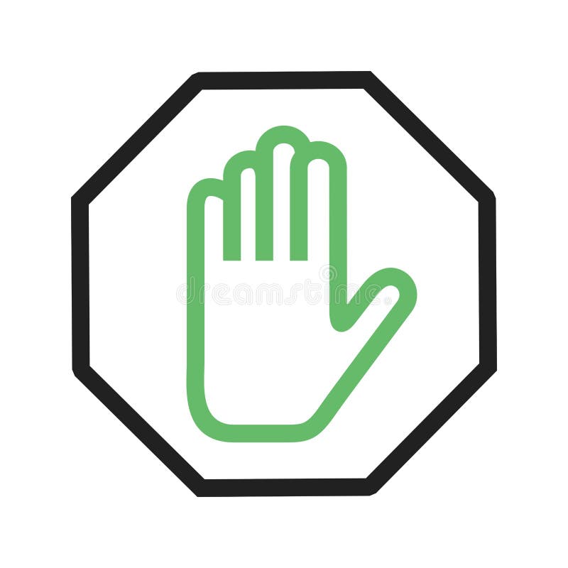 Halt stock vector. Illustration of halt, symbol, icon - 79026292