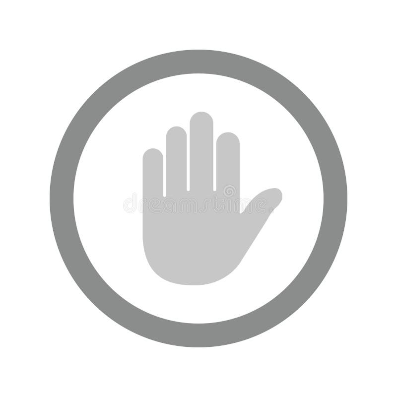 Halt stock vector. Illustration of vector, sign, symbol - 83577398