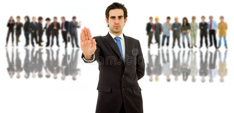 Halt stock photo. Image of portrait, conceptual, elegant - 7744952