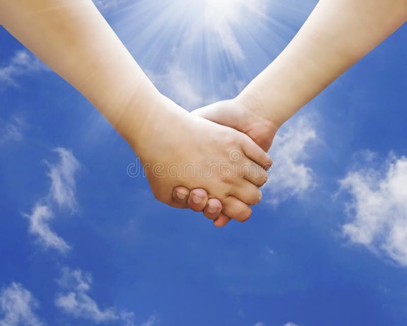 Halten Sie meine Hand an stockbild. Bild von hände, freunde - 17773935