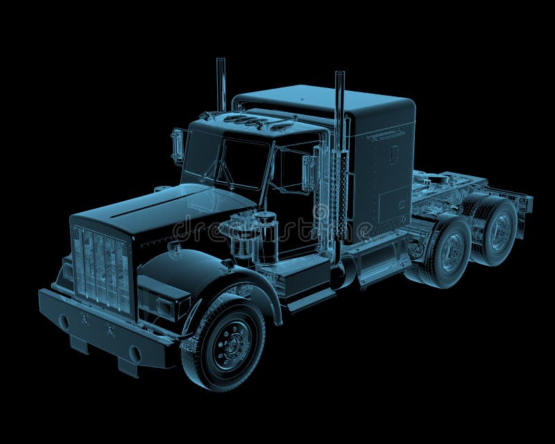 Amerikansk lastbil fotografering för bildbyråer. Bild av trans - 2518357