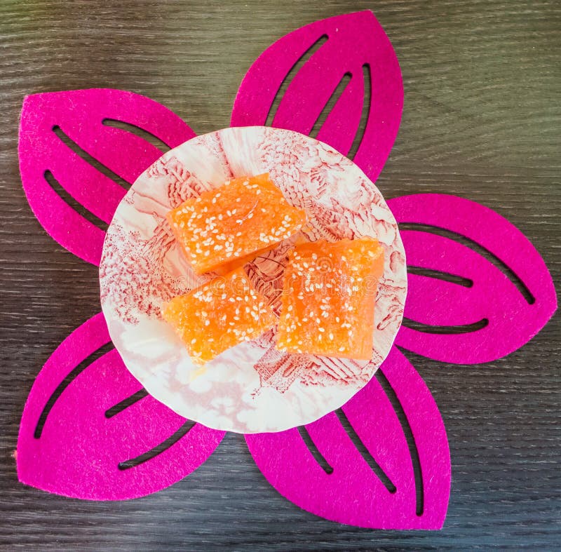 Halva Farsalon photo stock. Image du blanc, grec, doux - 43683372