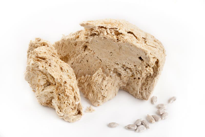 Halva, halavah stock photo. Image of nuts, isolated, piece - 17772664