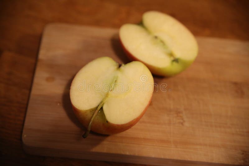 Halved Apple stock photo. Image of core, fresh, snack - 3118224