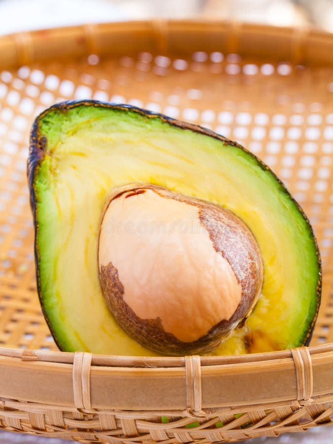 Halved avocado stock photo. Image of delicious, lifestyle - 50397860