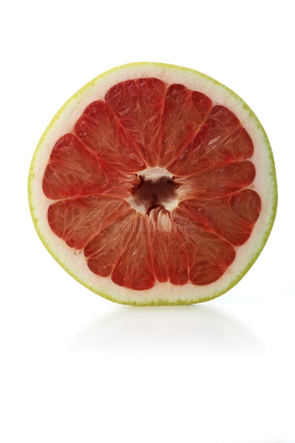 Halved Grapefruit Close Up Look. Stock Photo - Image of close, juicy ...