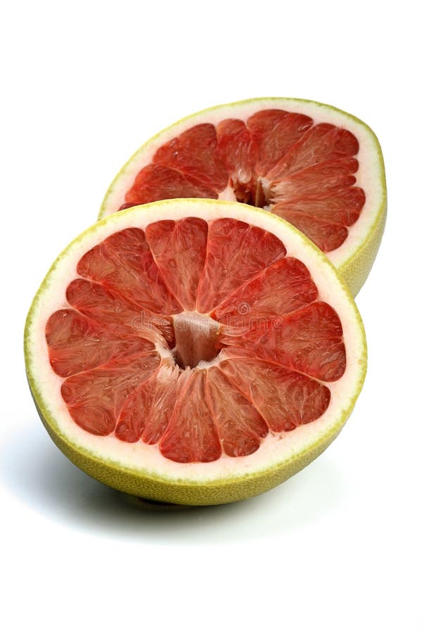 Halved Grapefruit Close Up Look. Stock Photo - Image of close, juicy ...