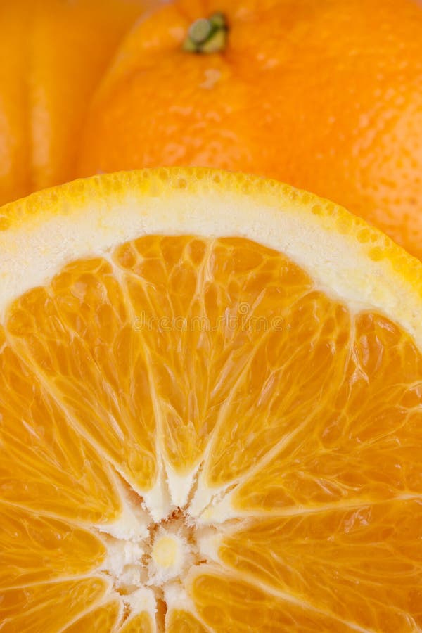 Halved orange stock image. Image of ripe, natural, exotic - 28518851