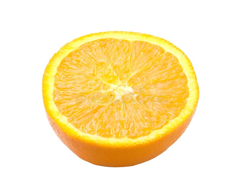 Halved ripe orange stock image. Image of fresh, healthy - 5106453