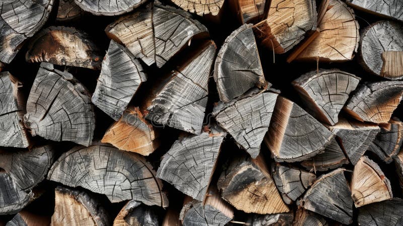 Halved Stack of Wood stock image. Image of industry - 313464583