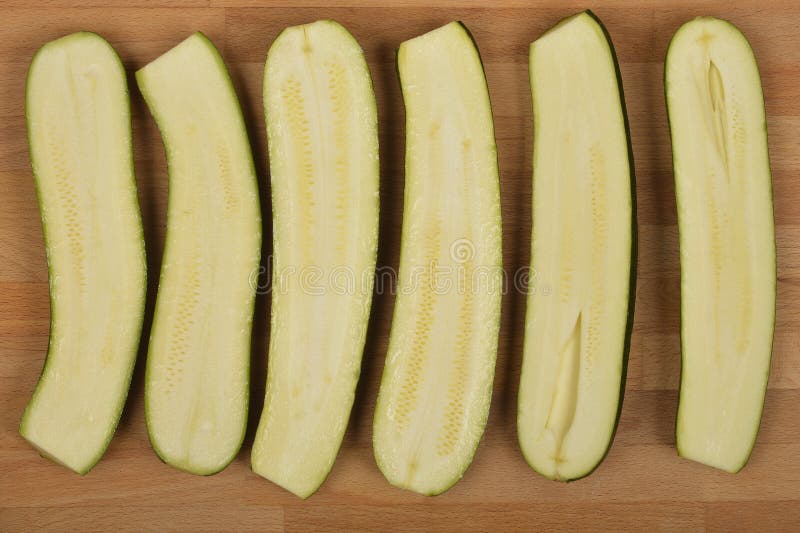 Halved Zucchinis Stock Photos - Free & Royalty-Free Stock Photos from ...