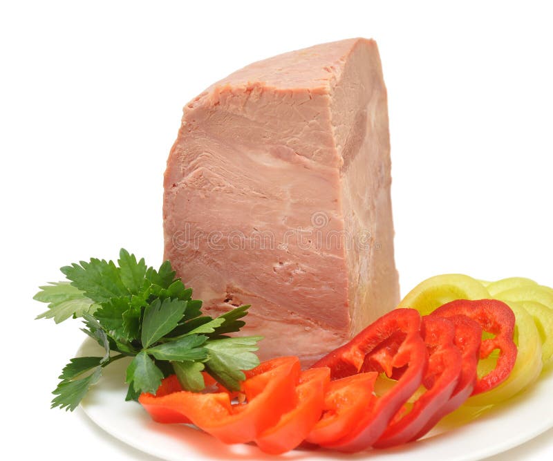 Ham stock image. Image of ingredient, isolated, temptation - 11242367
