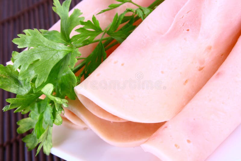 Ham stock photo. Image of salami, breakfast, hungry, nitric - 3093262