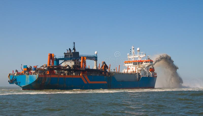 HAM 316 rear stock image. Image of land, dredging, construction - 16530787
