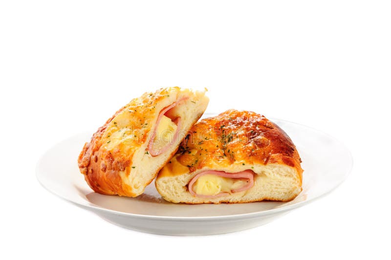 Ham cheese and bread stock image. Image of gourmet, fresh - 40828227
