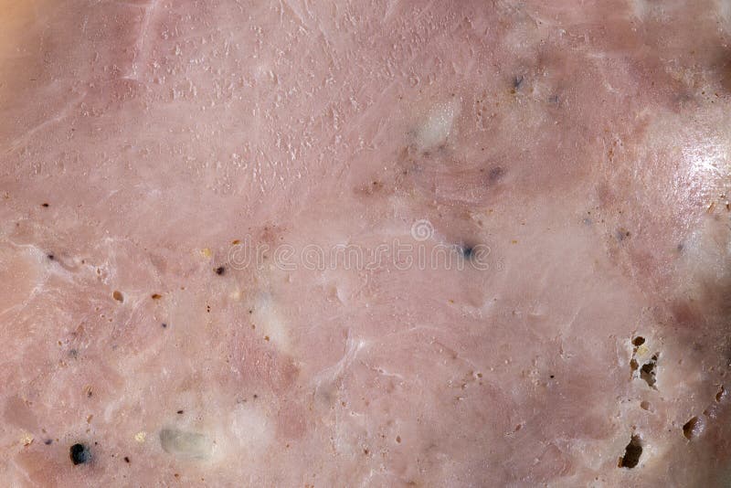 Ham Close Up. Macro. Top View Stock Photo - Image of close, macro ...